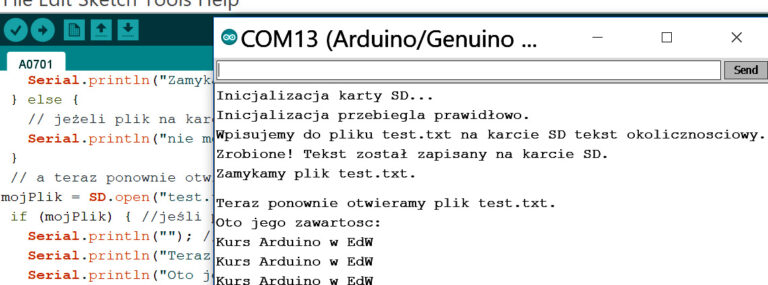 Kurs Arduino – wykorzystanie łącza SPI - Zrozumieć Elektronikę