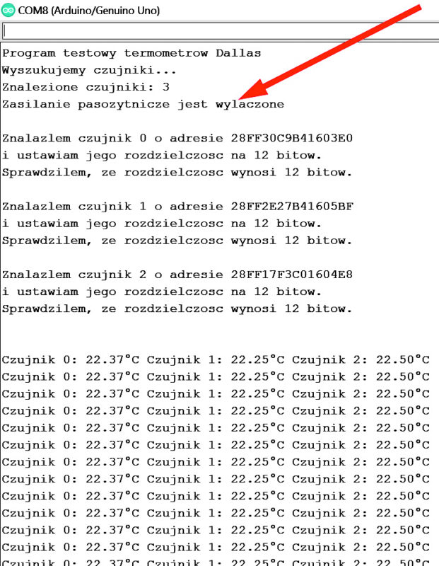 Kurs Arduino – OneWire i czujnik temperatury DS18B20 - Zrozumieć ...