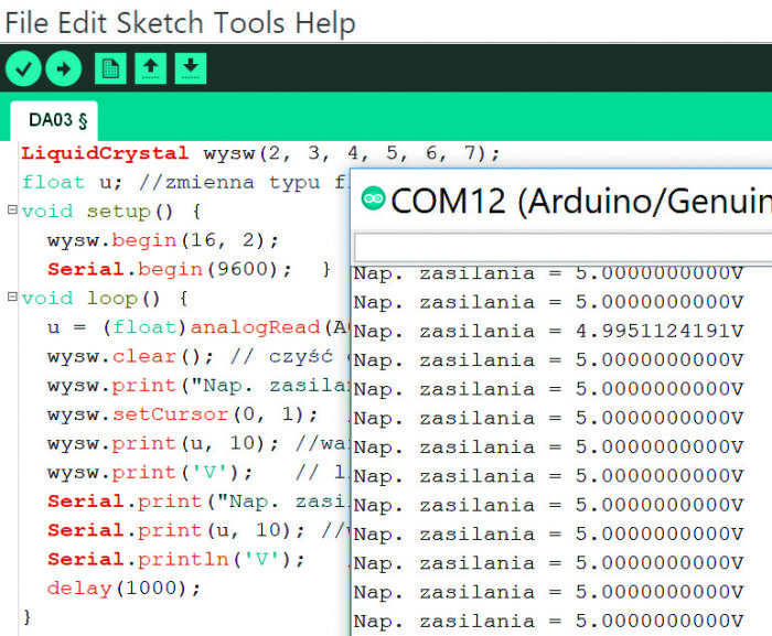 Wokół Arduino. Dokładność pomiaru napięcia - Zrozumieć Elektronikę